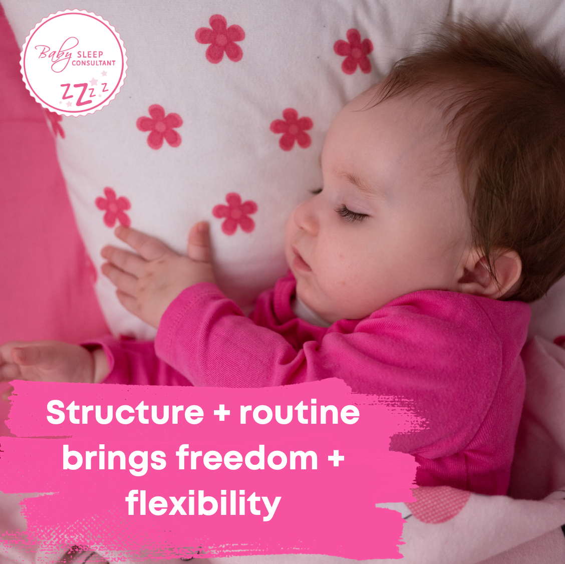 Structure + routine brings freedom + flexibility (as well as a much be